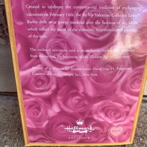 Mattel | Toys | 997 Hallmark Fair Valentine Barbie Collector Special ...